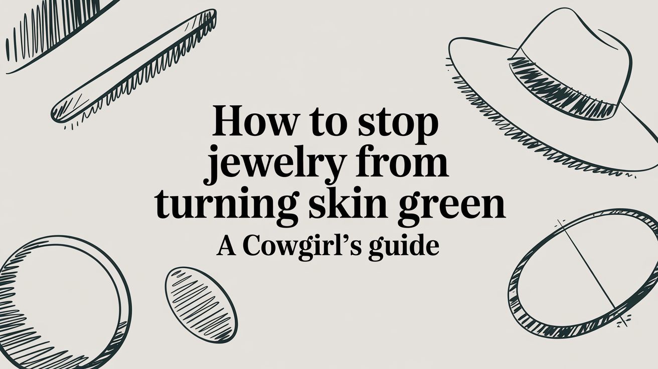 How to Stop Jewelry from Turning Skin Green: A Cowgirl's Guide – Silver ...